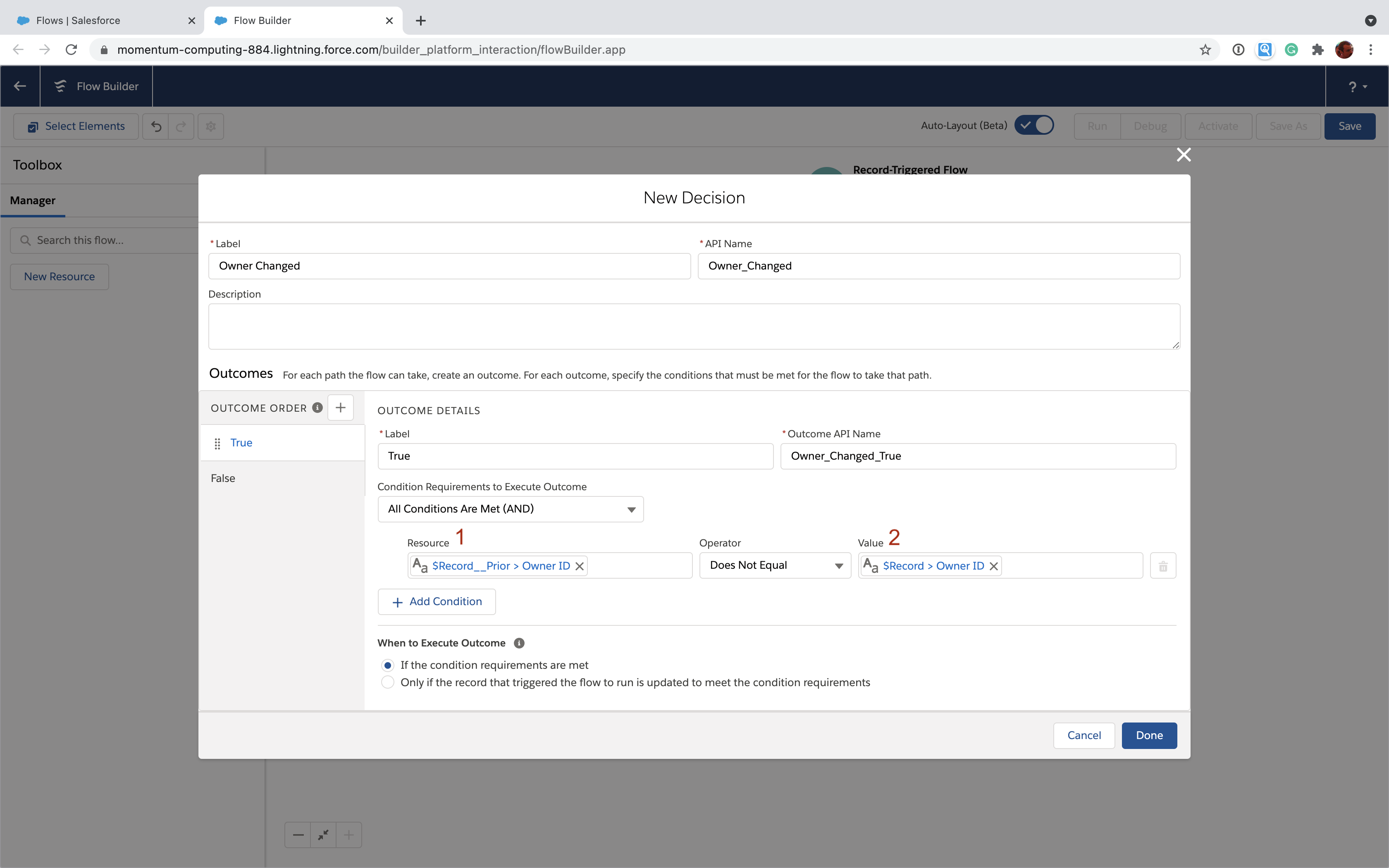 How to update records in Salesforce Flow