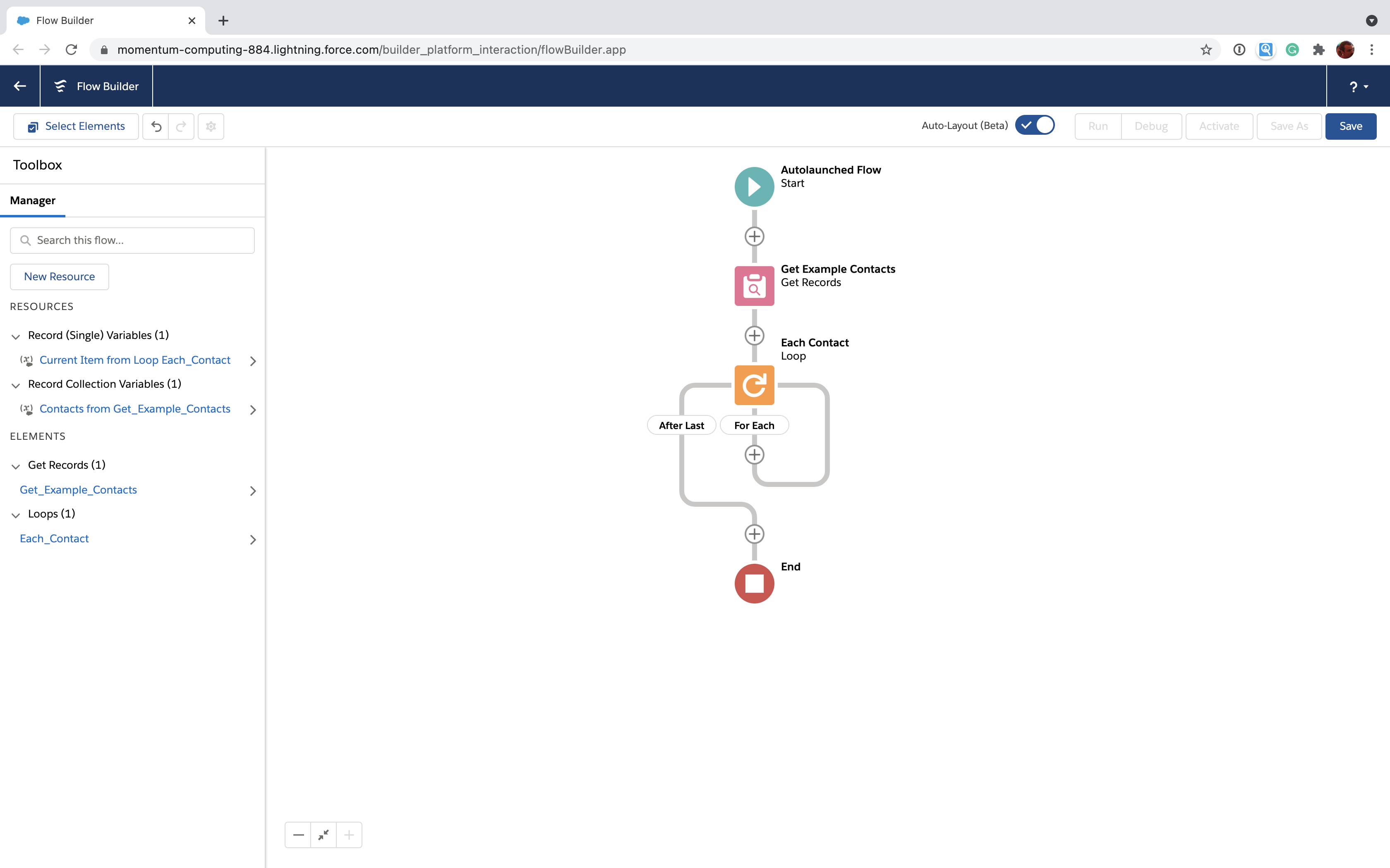 How to use loops in Salesforce Flow