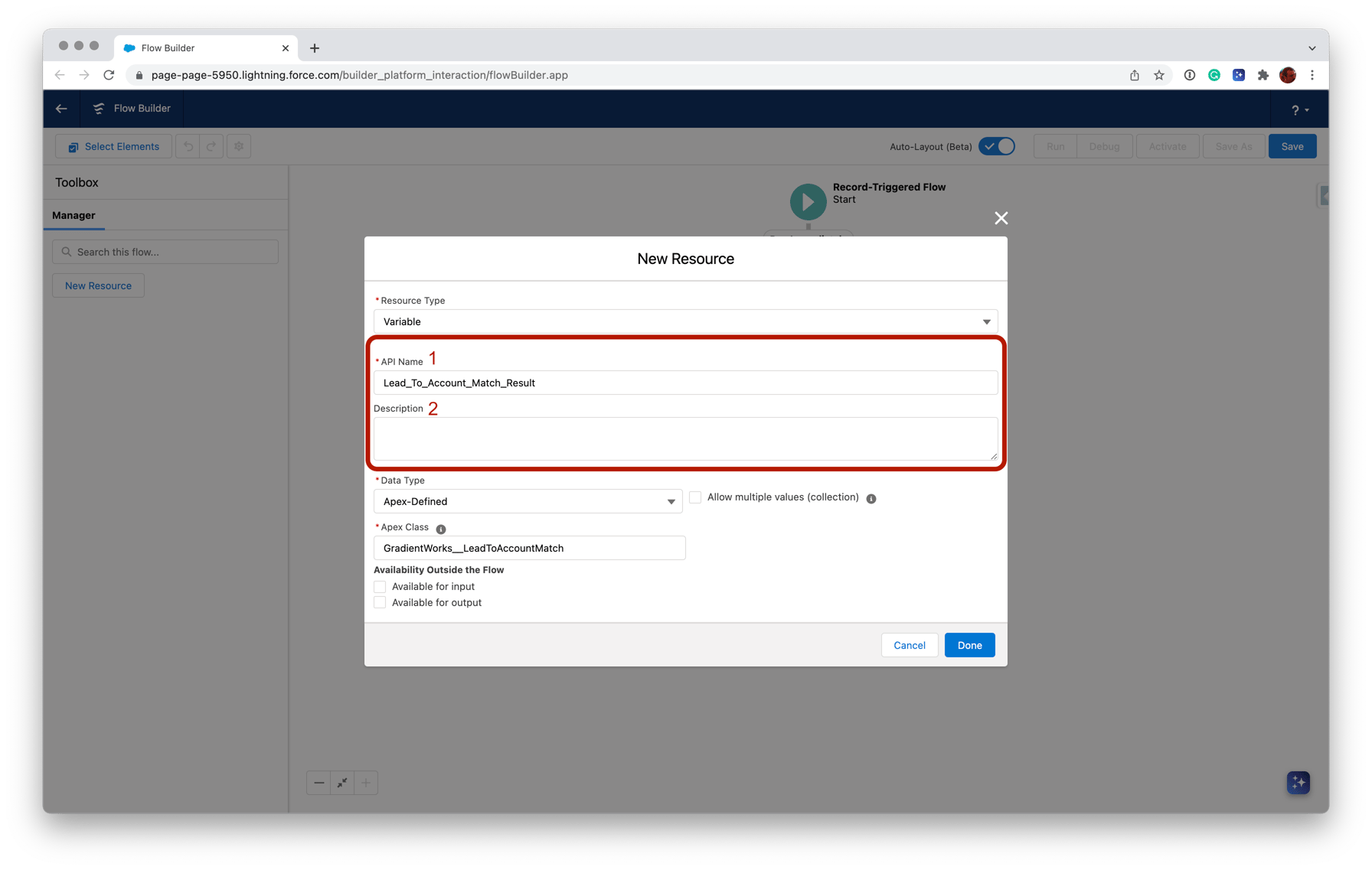 Salesforce Flow best practices: Naming conventions