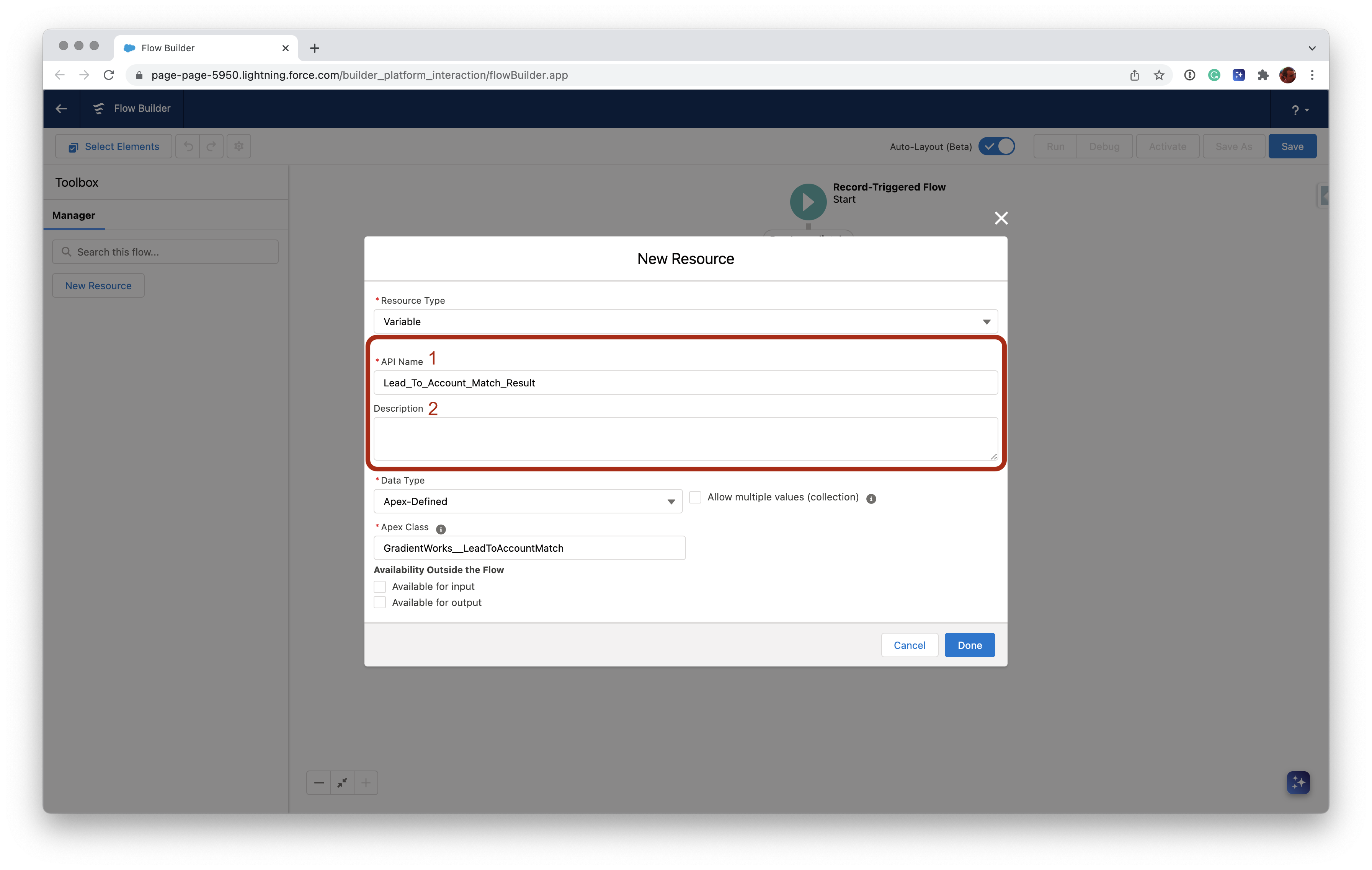 Salesforce Flow best practices: Naming conventions