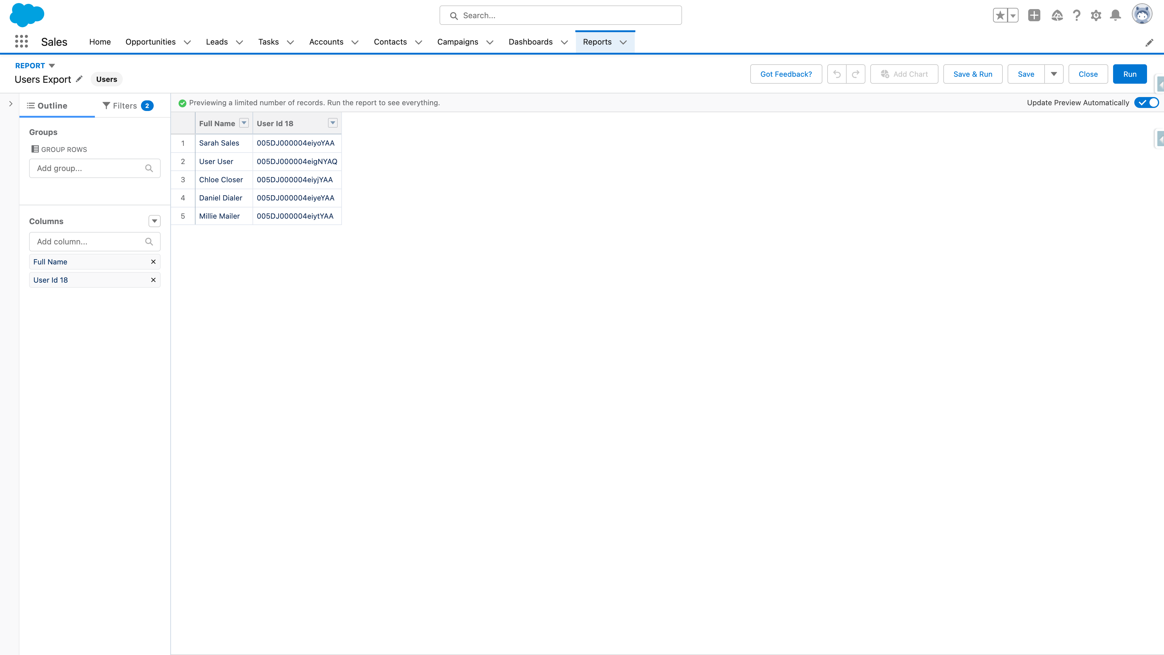 How to mass change account owners in Salesforce